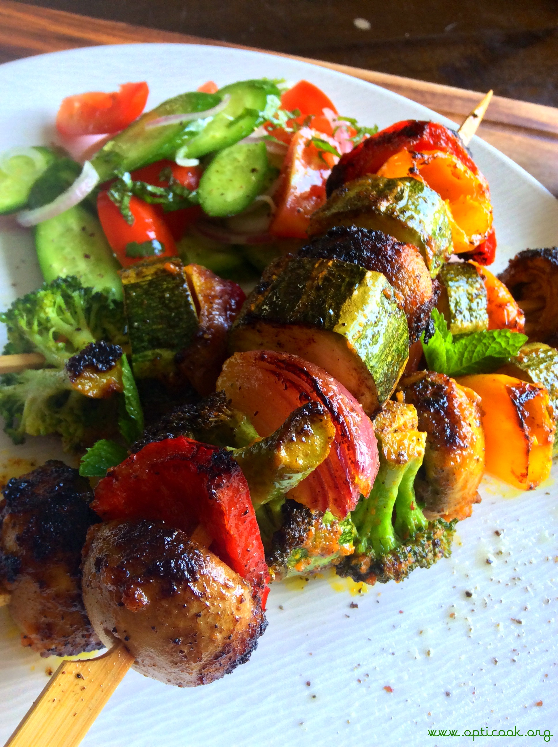 Tandoori vegetables - a flavour sensation ! - Opti Cook